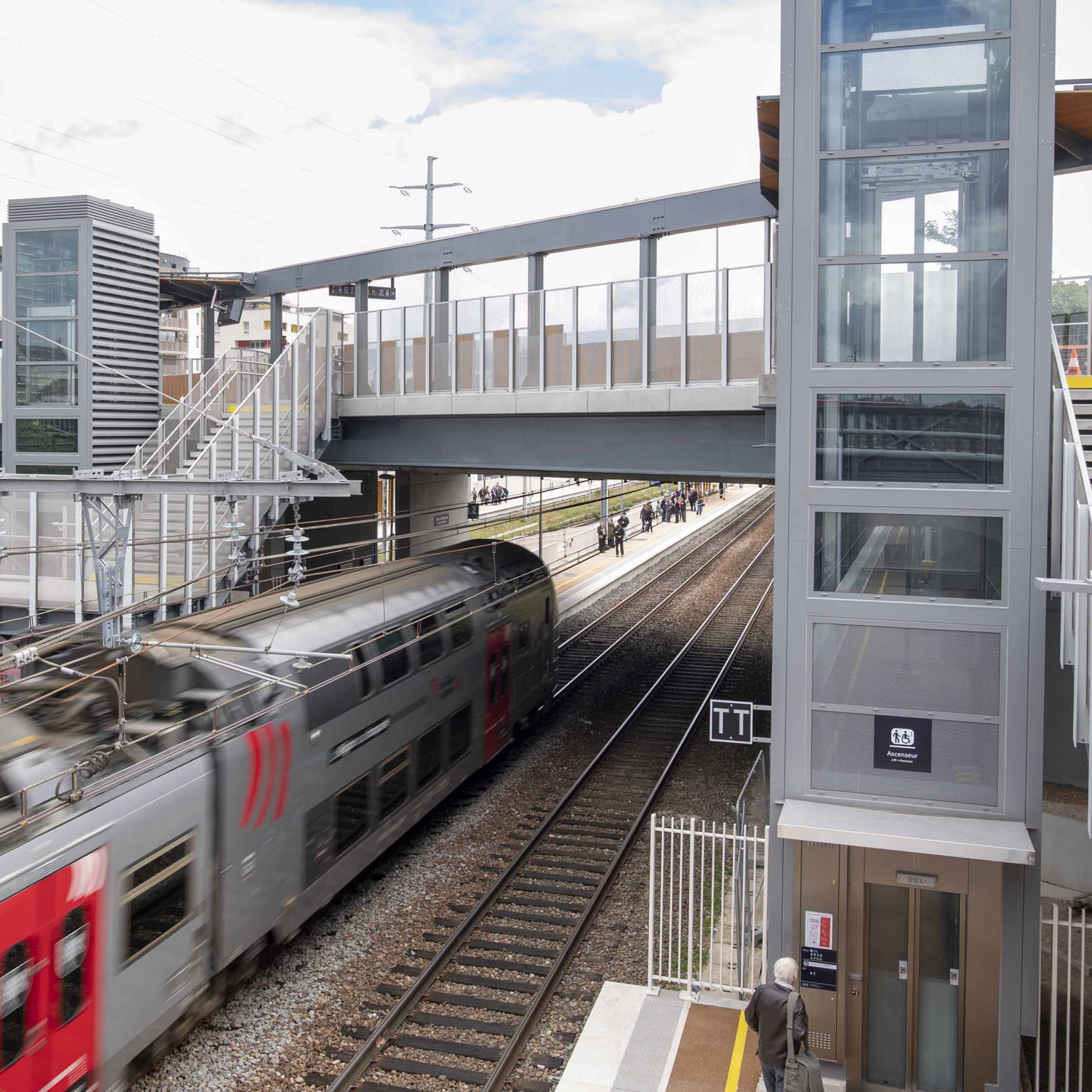 Ouverture de la halte TER de Talence-Médoquine